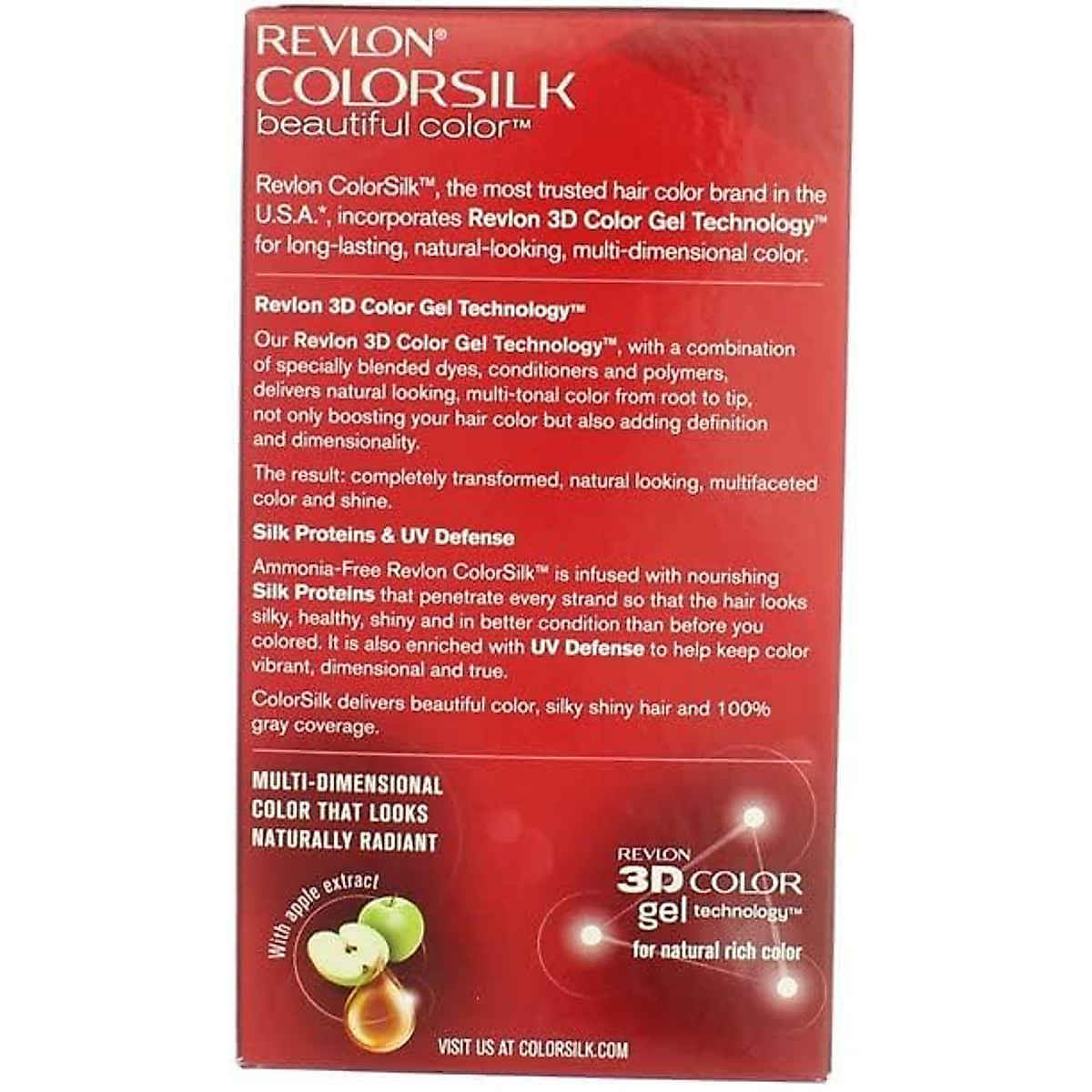 Revlon ColorSilk Hair Color [74] Medium Blonde 1 Each (Pack of 3)