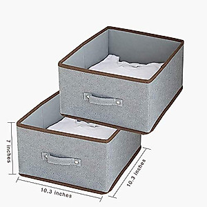 Adou 3 Shelf Hanging Closet Organizer 3 Drawers, Hanging Collasible Closet Storage Shelves, Canvas Hanging Closet Storage Organizer with Drawers for Clothing&Sweaters