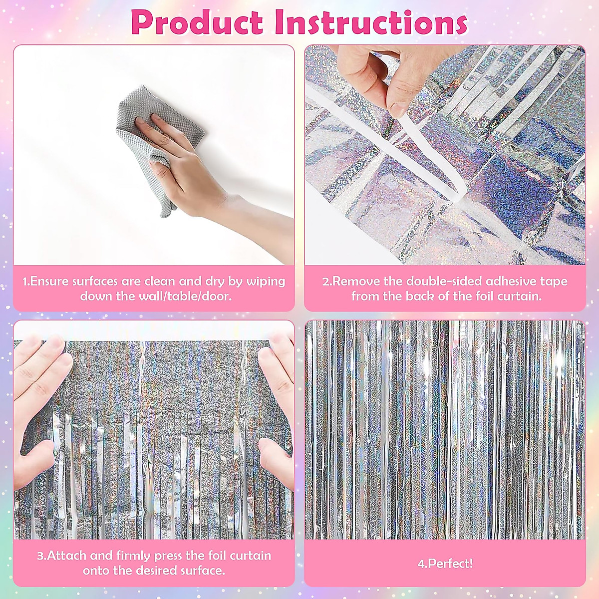 OHOME Christmas Party Decorations - Winter Decorations Indoor | New Years Decorations 2025 - Christmas Backdrop | Christmas Decorations Indoor | Christmas Decorations | Happy New Year Decorations 2025