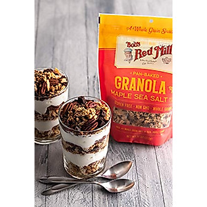 Bob's Red Mill Homestyle Maple Sea Salt Granola, 11-ounce (Pack of 6)
