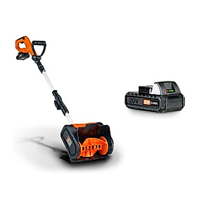 SuperHandy Snow Thrower Shovel Cordless & 2Ah 20V Lithium Ion Rechargeable Battery [Bundle Deal]