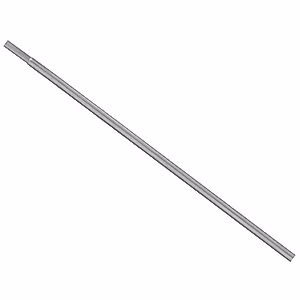 Channel Master Heavy Duty TV Antenna Mast Pole Stackable with Swedged End - 18 Gauge Galvanized Steel - 1.25 Inch Diameter - 5 Foot Long