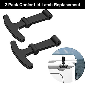 pakmee Cooler Lid Latches Replacement for Yeti Coolers, Made of Premium Hard Durable Rubber Also Compatible with RTIC Cooler