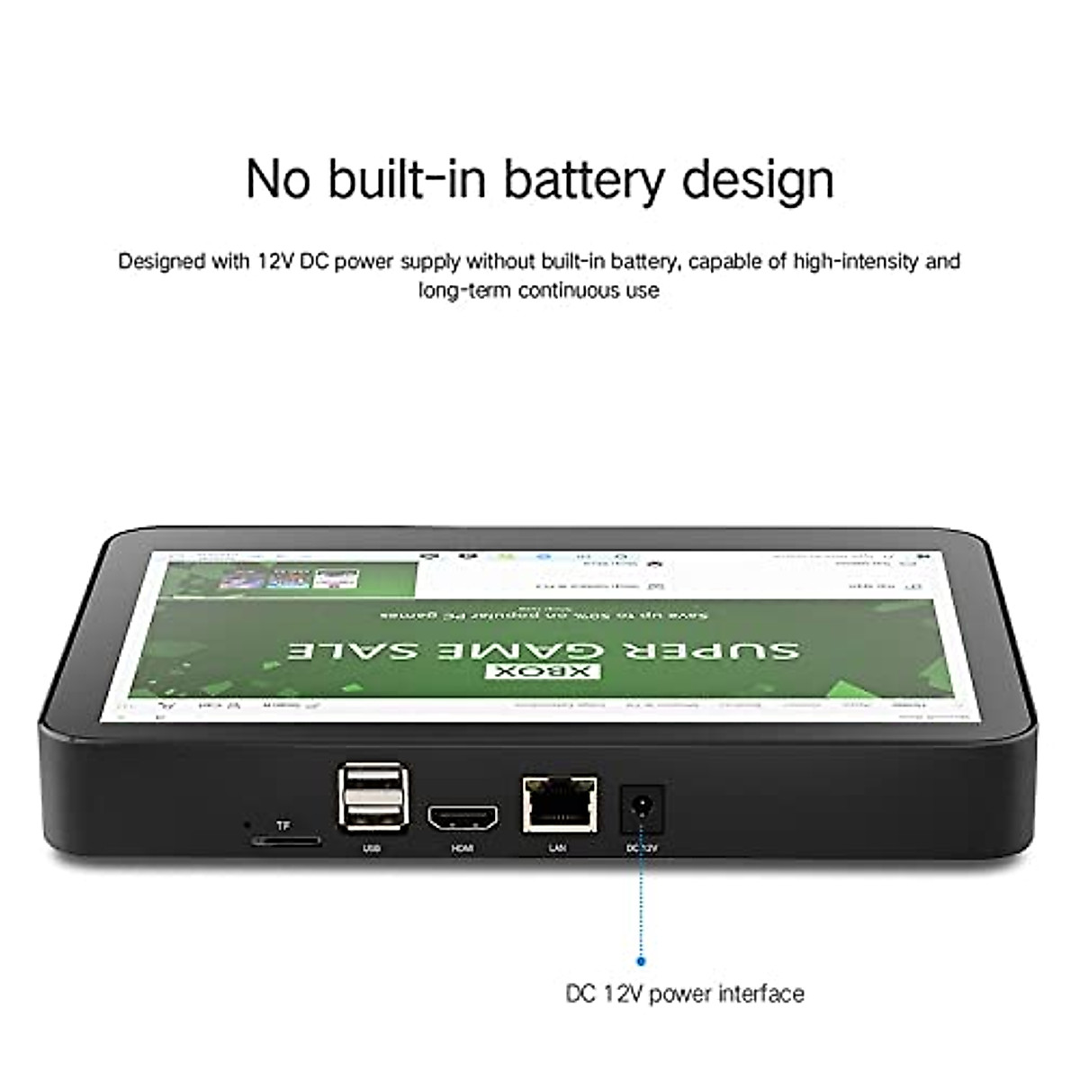 Pipo X2S Mini PC 8 inch IPS 1280 * 800 Z3735F Quad Core Windows 10 2GB Ram 32GB ROM HDMI WiFi Bluetooth