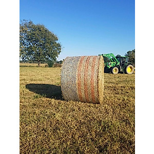 Baletuff Round Bale Hay Net Wrap, Freedom American Flag 51 x 9,840 Net Wrap for Hay, Corn Stalks, Alfalfa and More! Used in 4 Foot Balers