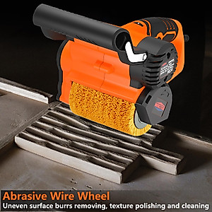 Dobetter Surface Conditioning Tool, Drum Sander for Woodworking, Burnishing Polishing Machine, Paint Stripper Remover, Variable Speed Tool with Tool Bag- DBDS50O