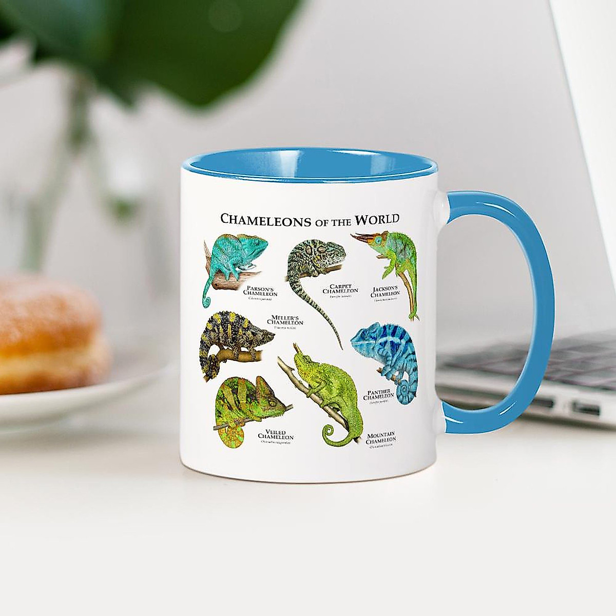 CafePress Chameleons Of The World Mug Ceramic Coffee Mug, Tea Cup 11 oz