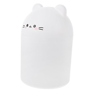 NOLITOY 2pcs Desktop Trash Can Daily Use Trash Bucket Household Trash Bucket Study Garbage Can Daily Use Garbage Can Wear-Resistant Trash Bucket Office Trash Bucket Convenient Trash Bin