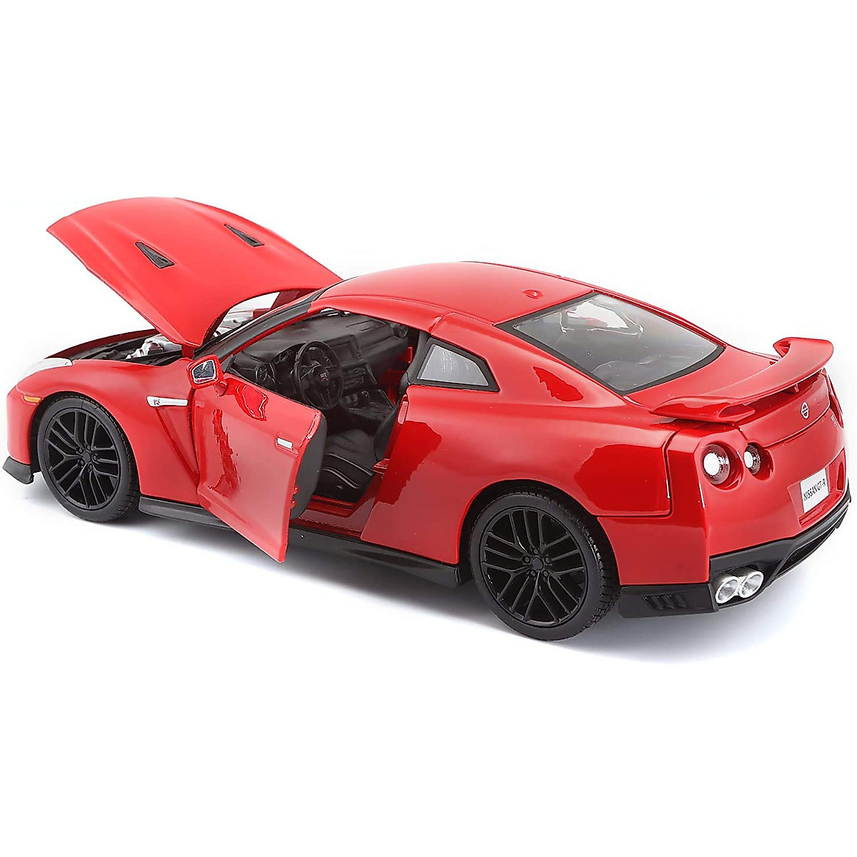 Bburago B18-21082 Nissan GT-R 2017" Diecast Model Kit, 1:24 Scale, Assorted Colors