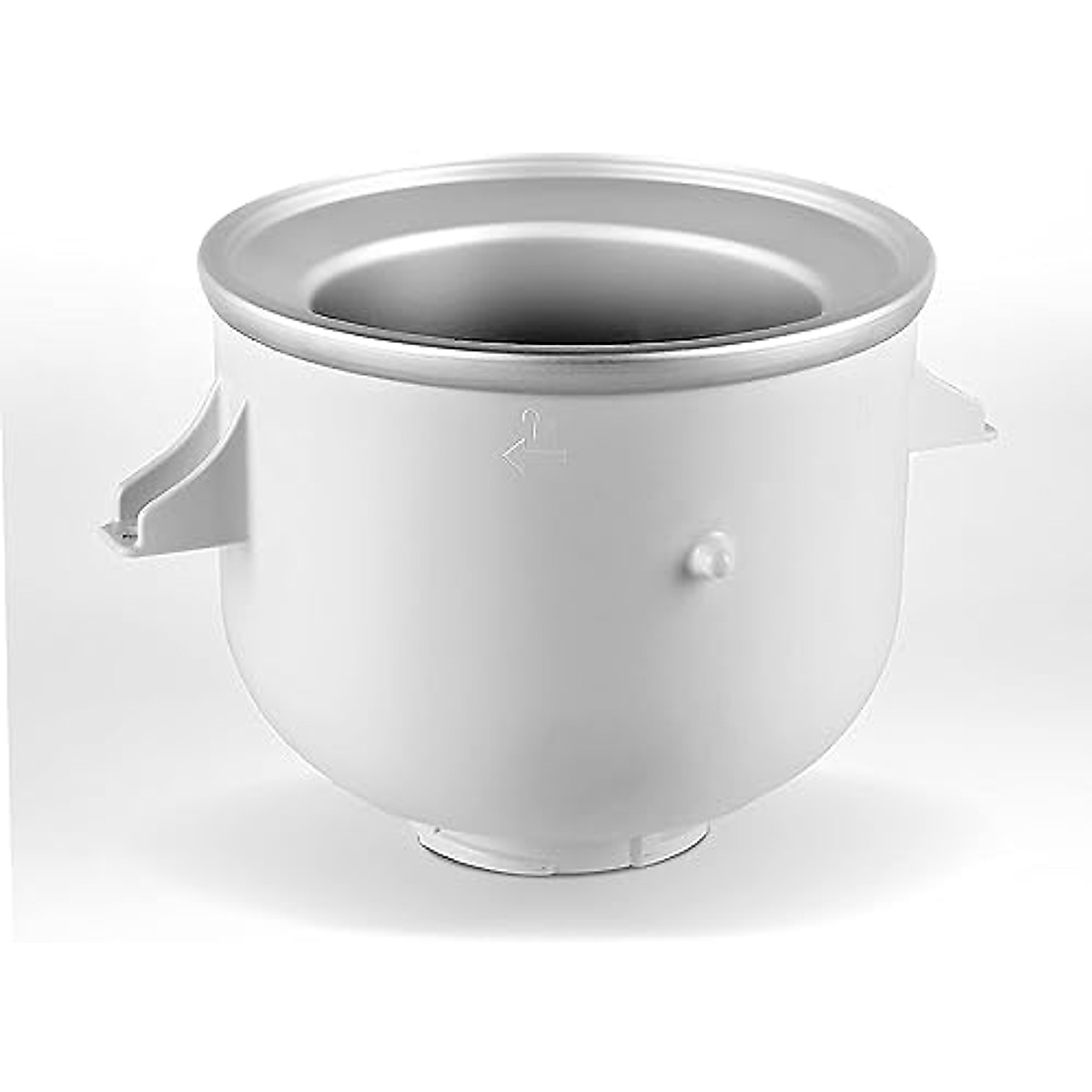 GladList Ice Cream Maker Attachment for Kitchenaid Stand Mixer,2-Quart Frozen Yogurt - Ice Cream & Sorbet Gelato Maker,Fits 4.5 qt and Larger Mixers(Not Fit Artisan Mini 3.5Qt Mixer)