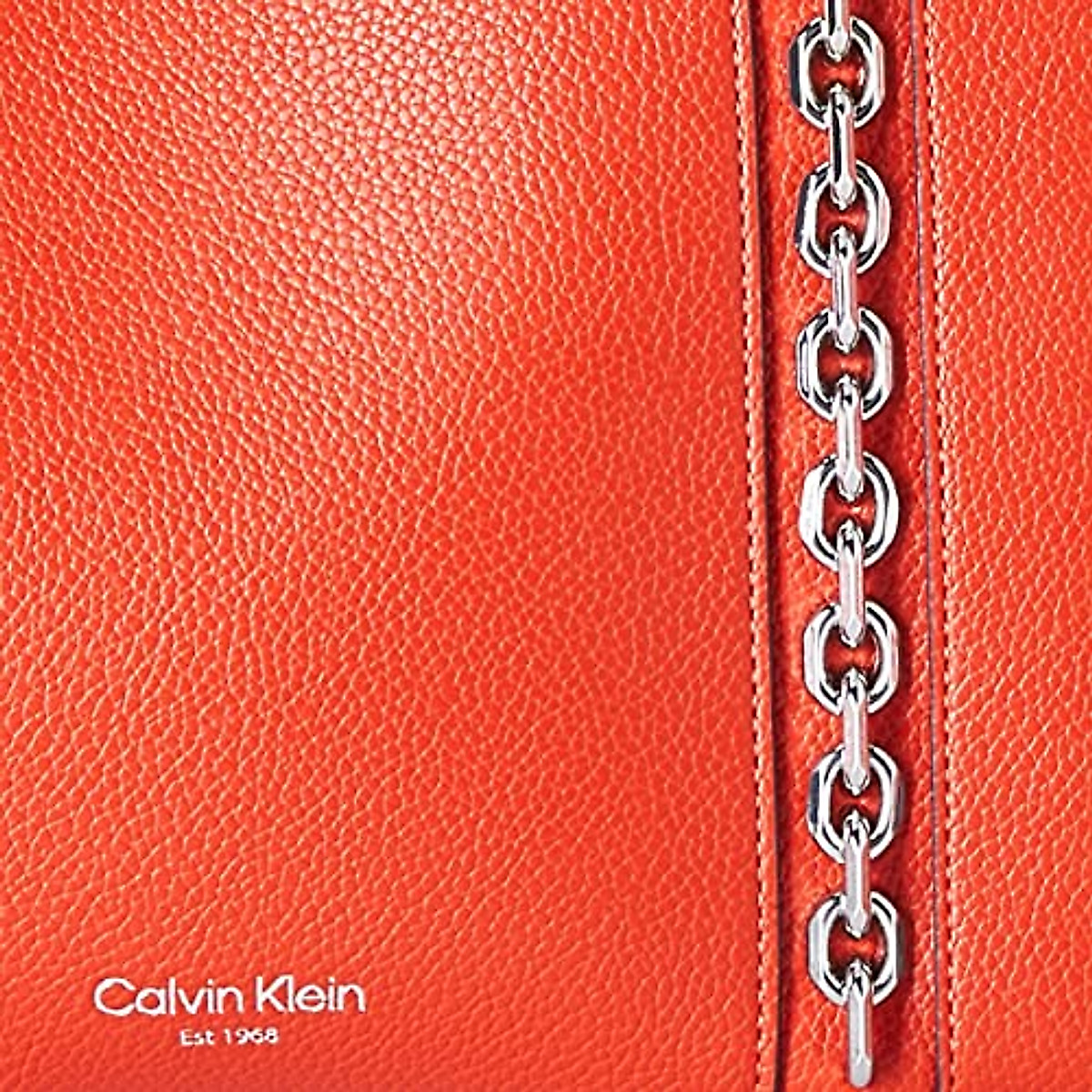 Calvin Klein Adeline Triple Compartment Tote, Spicy Orange