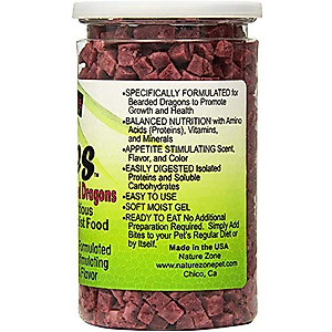 Nature Zone Nutri Bites for Bearded Dragons 9 oz - Pack of 2