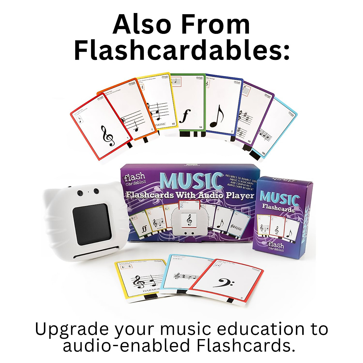 Flashcardables Premium Music Flash Cards