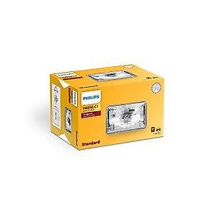 Philips H4656C1 Standard Halogen Sealed Beam headlamp, 1 Pack