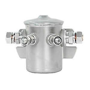 36 Volt Continuous Duty Solenoid Relay 4 Terminal For Marathon Ezgo TXT Series,1980-2010 Electric Golf Cart Max 200A Replaces # 70-120224 11761-G1 27855-G01 27855-G02 31680-G1 24080 E-Z-Go 11761GA