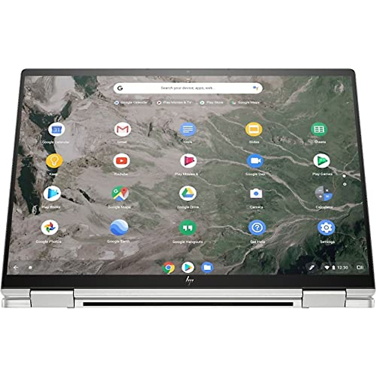 HP Chromebook x360 2 in 1 Touchscreen Flip Laptop, 13.5" WUXGA+ IPS Display, Intel Core i5 Processor, 8GB DDR4 RAM, 256GB SSD, Convertible Design, ChromeOS, Bluetooth, Speaker, Wifi, Silver (Renewed)