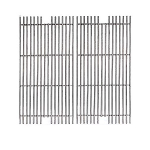 Votenli S5491A (2-Pack) 23 1/4" Stainless Steel Cooking Grates Replacement for Viking VGBQ 30" T Series, Viking VGBQ 41" T Series, Viking VGBQ 53" T Series,VGBQ300T,VGBQ0302T, VGBQ3002RT, VGBQ4103RT