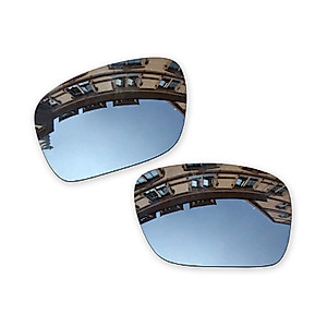 Vonxyz Lenses Replacement for Oakley Scalpel OO9095 | Scalpel Asian Fit Sunglass - Chrome MirrorCoat Polarized