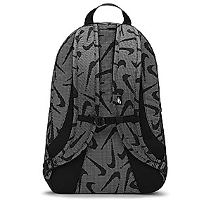 Nike Lenti Swoosh AOP Hayward Backpack Black/White Medium