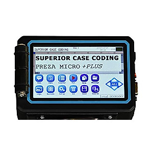 Preza Micro + Plus SBK Portable Handheld Inkjet Printer, Handheld Inkjet Coder, Inkjet Coding Machine, Date Coding Machine, Handheld Date Coder USA