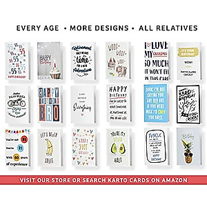 Sweet and Funny Mother's Day Card - Perfect Card for Her - Ideal Mothers Day Card - Karto - This Much You