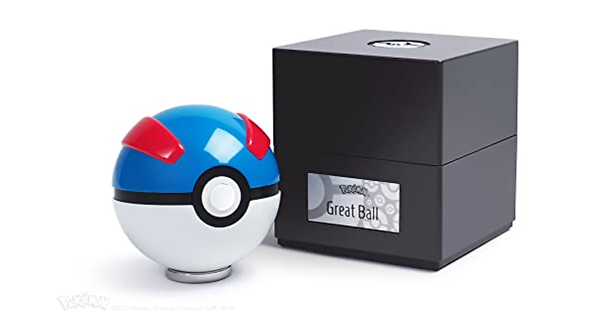 The Wand Company Pokémon Great Ball Replica - Official Die Cast