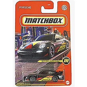 Matchbox 2023 Super Chase [Porsche 911 GT3] Black