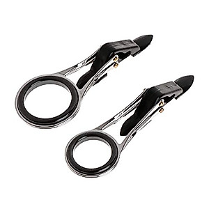 HELYZQ Guide Ring Fishing Rod Pole Line Guides Top Rings Folding Stainless Steel Telescopic DIY Eye Ring Repair Kit Tackle Accessories Replacement