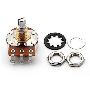 Bourns Guitar & Amp Potentiometer, 500K Audio, Knurled Split Shaft