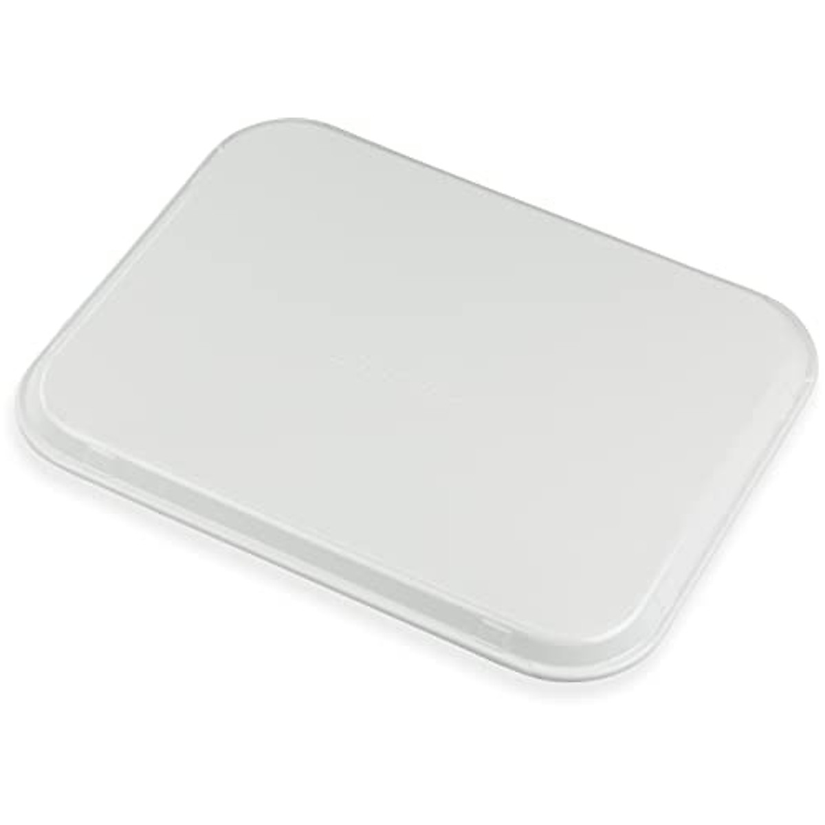 Carlisle FoodService Products 1814FG001 Fiberglass Glasteel Solid Rectangular Tray, 18" x 14", Bone White (Case of 12)
