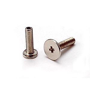 HH FASTENERS M3 x 8mm Wafer Head Machine Screws,Laptop Screws,Head Dia.6mm,Metric,Right Hand