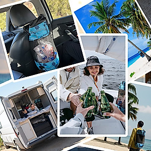 picoggo Boat Trash Bag Portable Outdoor Mesh Trash Can Reusable Leakproof for Boat, Kayak, Camping, Fishing, Sandbar or RV