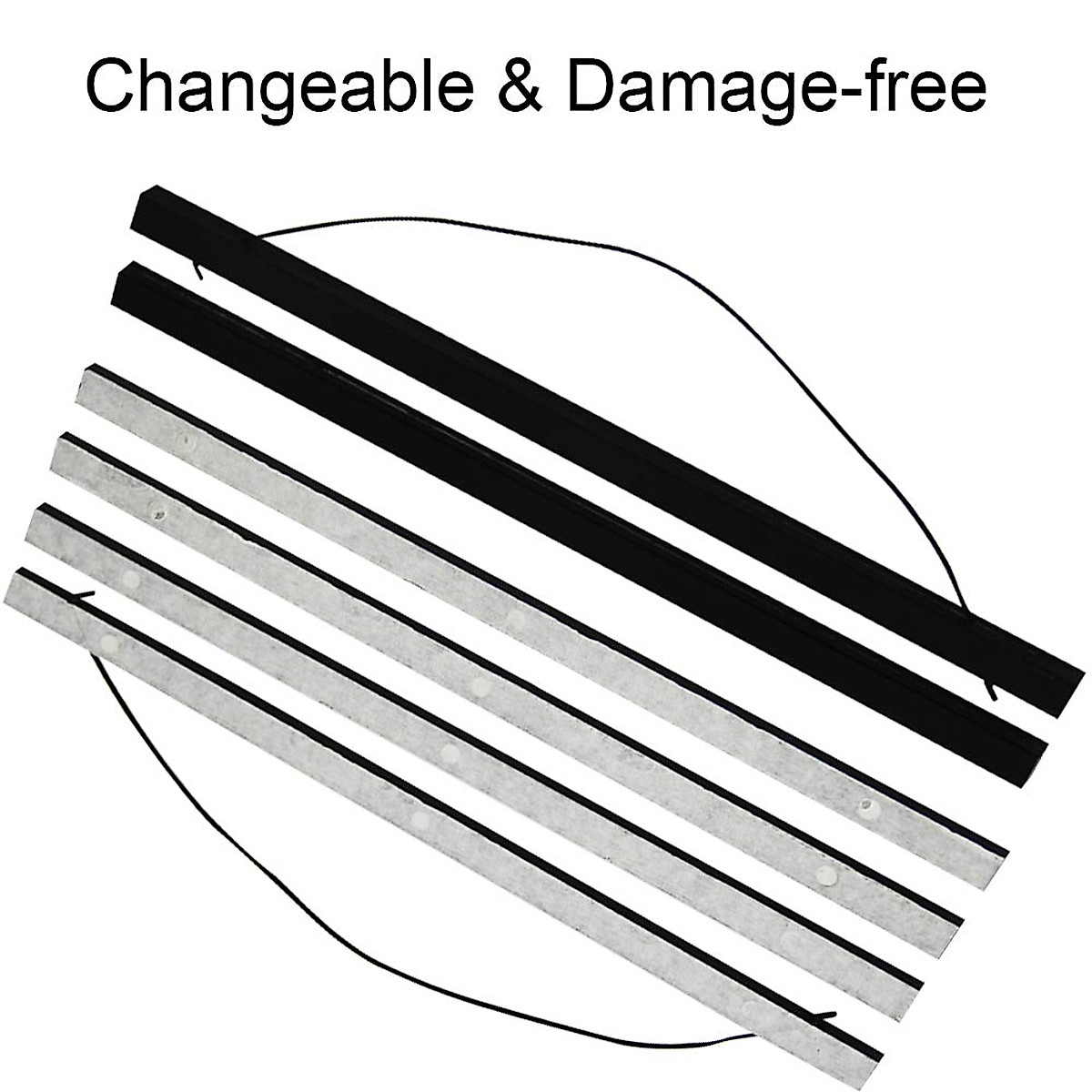 Miaowater Magnetic Poster Frame Hanger,12x16 12x18 12x20 12x24 Light Wood Wooden Magnet Frames Hangers for Photo Picture Art Canvas Print Artwork Wall Hanging Black 12''