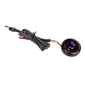 KIMISS Digital LCD Engine Temp Gauge, Universal Digital Thermometer Water Temperature Meter Gauge (Blue Light)