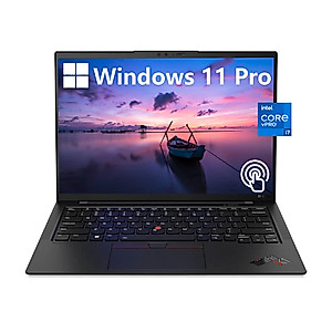 Lenovo ThinkPad X1 Carbon Gen 10 Business Laptop, 14" WUXGA IPS Touchscreen, Core i7-1270P vPro Processor, Windows 11 Pro, 32GB RAM, 2TB SSD, WIFI, Bluetooth, Webcam, Long Battery Life, Durlyfish