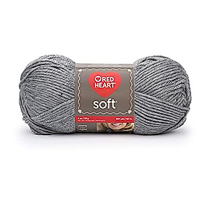 Red Heart Soft Yarn (3-Pack) Light Grey Heather E728-9440