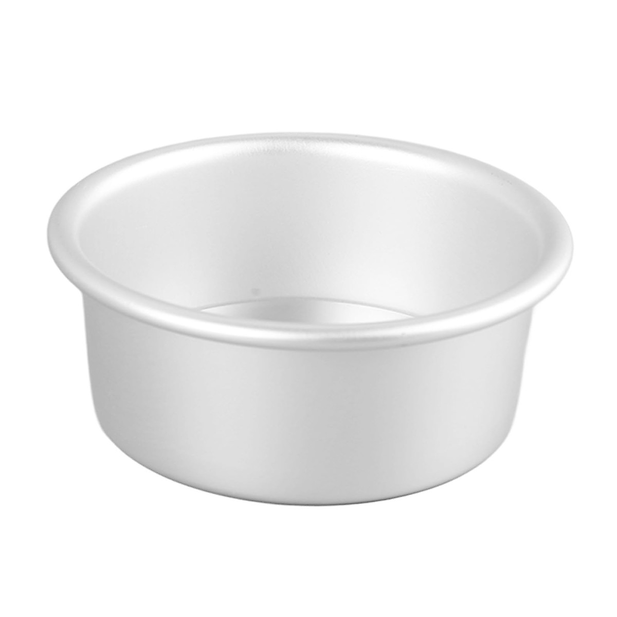 HaseM Round Cake Pan, Widely Used Nonstick Cake Pan 4 Inch Aluminum Alloy for Birthday