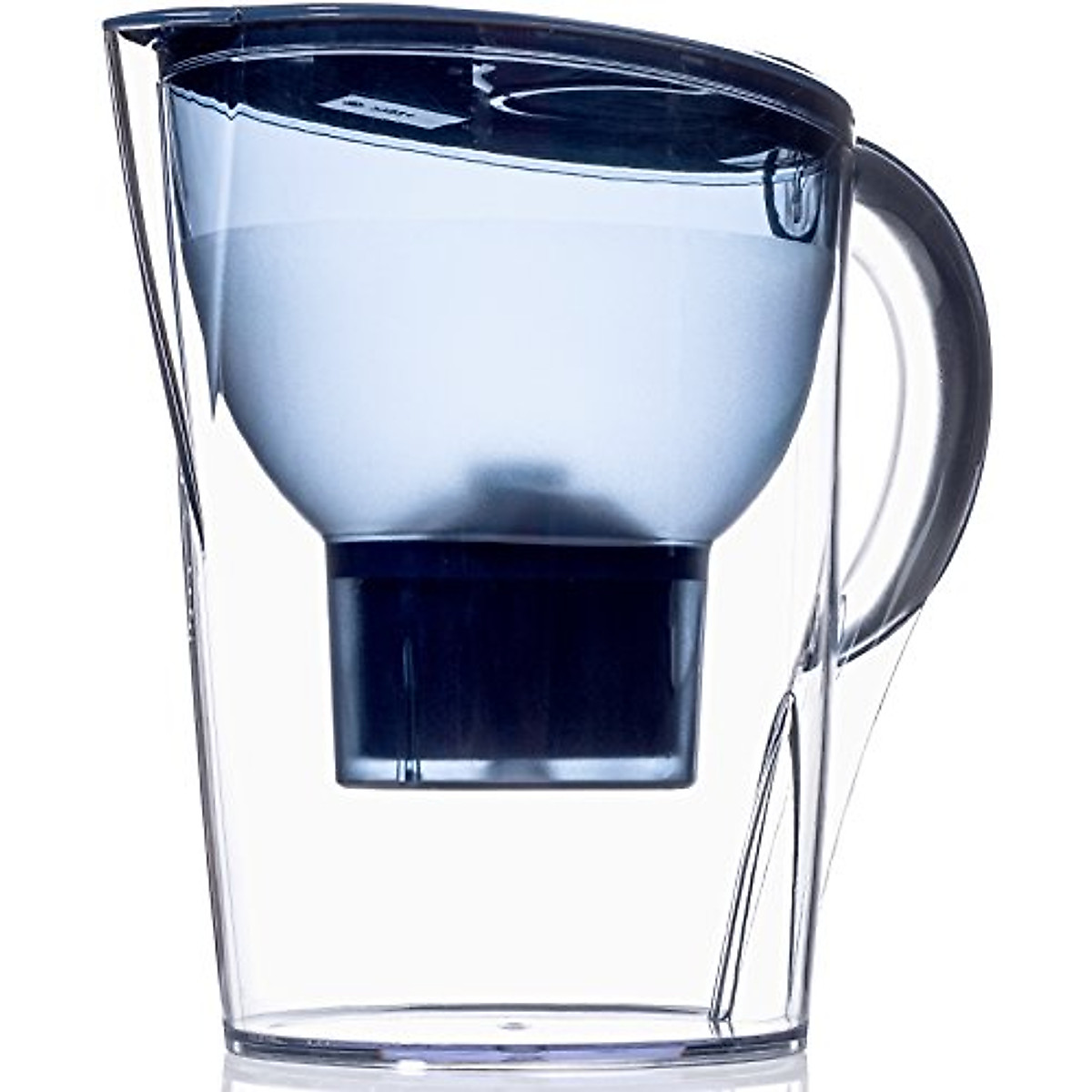 Lake Industries Alkaline Water Pitcher - 3.5 Liters, Free Filter Included, 7 Stage Filteration System to Purify and Increase PH Levels