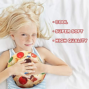 ArtCreativity Cookie Pillow, 1PC, Cute Pillow for Kids and Adults with Photorealistic Design, Fun Bedroom, Couch, and Living Room Décor, Gift for Boys, Girls, and Food Lovers, 12 Inches, Round