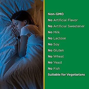 Nature’s Bounty 10 mg Melatonin Gummy, 100% Drug Free Sleep Supplement, 10 mg, Blueberry, 140 Ct