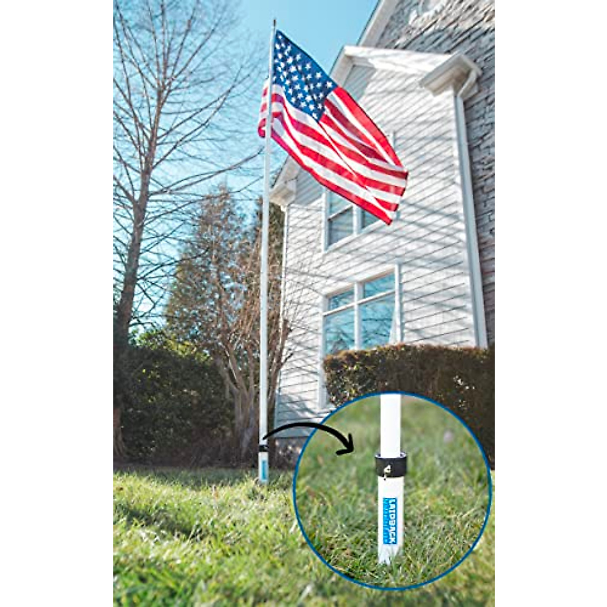 Laidback High Wind Beach Umbrella Anchor, Fishing Rod Holders, Flag Pole Holder, Sun Umbrella Holder, Ground Anchor, Umbrella Stands & Sand Spikes for Surf Fishing - Beach Gadgets and Beach Gifts