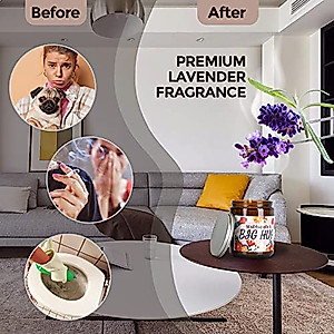 Mom Gifts for Mothers Day, Thinking of You Gifts for Women, Hug in a Jar Candle Aromatherapy Lavender Scented Friendship Candles for Best Friend