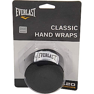 Everlast 4455BP Hand Wraps,Black