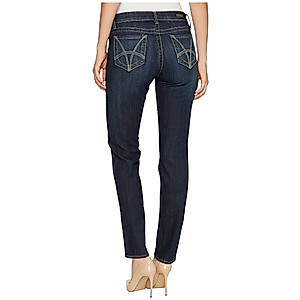 KUT from the Kloth Stevie Straight Leg Jeans - Jeans for Women - Straight Leg - Cotton & Spandex Blend Fabric Straight Leg Jeans Wise Wash w/EUR 16 30