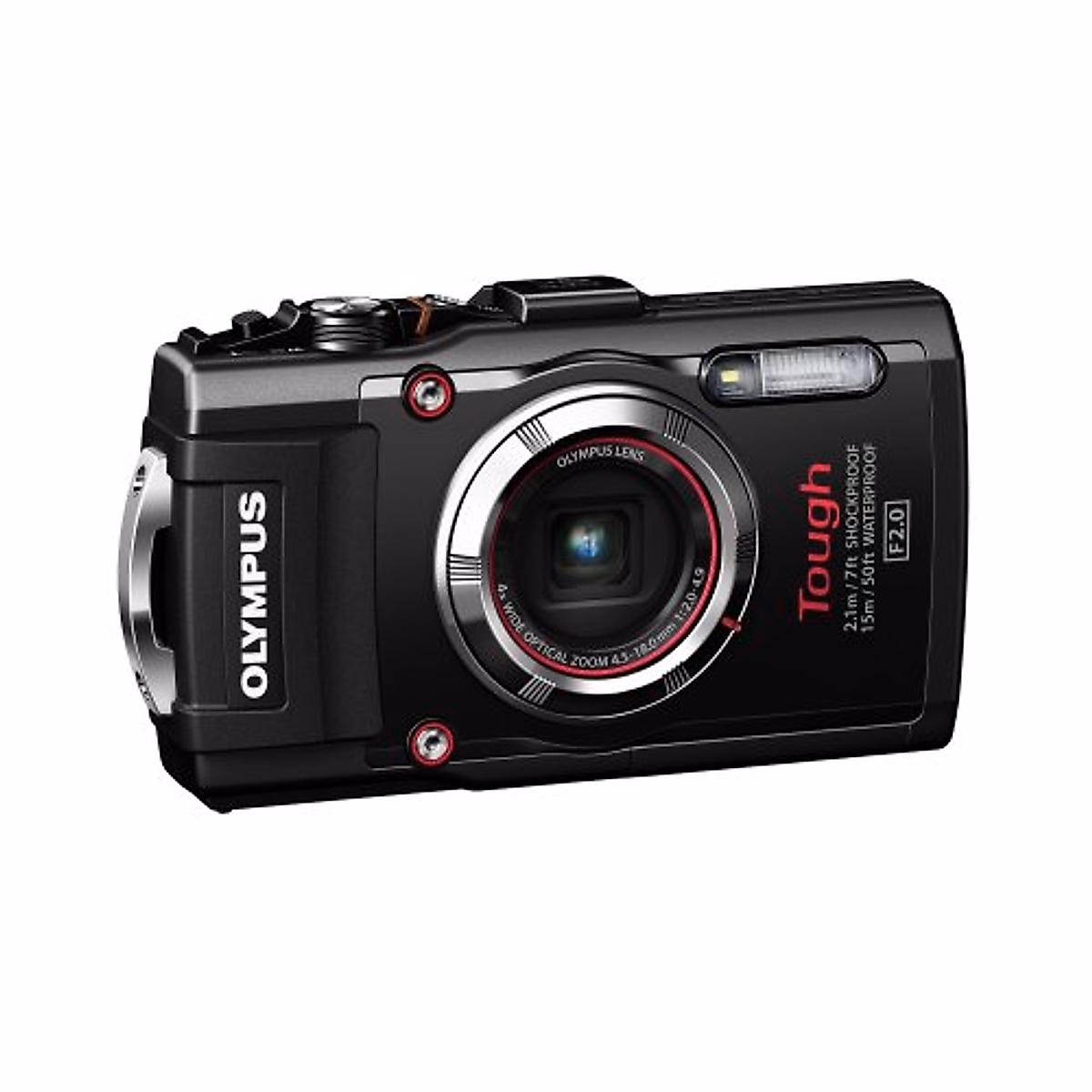 Olympus TG-3 Waterproof 16 MP Digital Camera (Black) (Discontinued by Manufacturer)