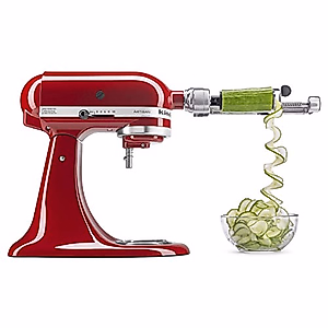 KitchenAid KSM2APCQ 7 Blade Spiralizer Plus with Peel, Core and Slice