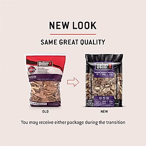 Weber Mesquite Wood Chips, for Grilling and Smoking, 3 lb.