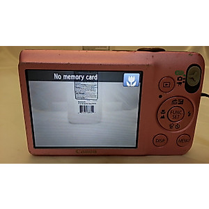 Canon PowerShot SD1300IS 12 MP Digital Camera with 4x Wide Angle Optical Image Stabilized Zoom and 2.7-Inch LCD (Pink)