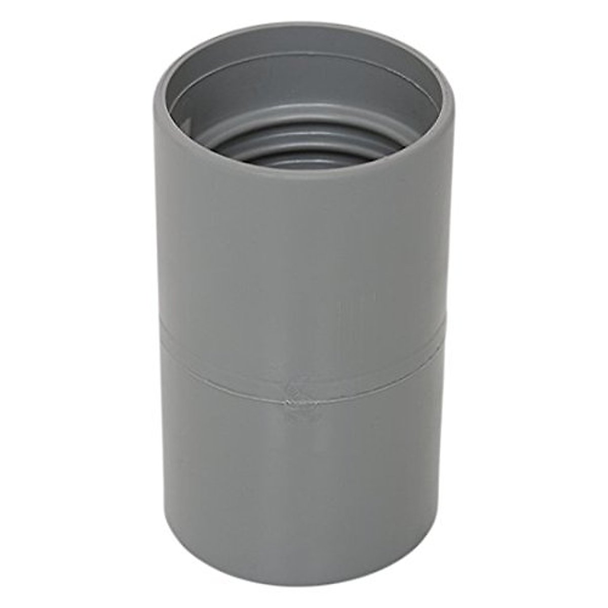 Flexaust 03100180 Genesis PVC Double Threaded Hose Connector for Series Commercial, FLX Plus, Uni-Loop, UT and Dips 1.25" Vacuum Hoses