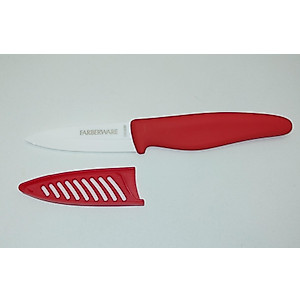 JL Missouri Parts & Misc. Faberware Ceramic 3" Paring Knife Professional Ceramic Blade With Cover